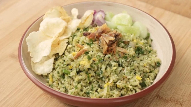 Praktis dan Wangi! Resep Nasi Goreng Cabe Ijo Nikmat dengan Ikan Jambal ...