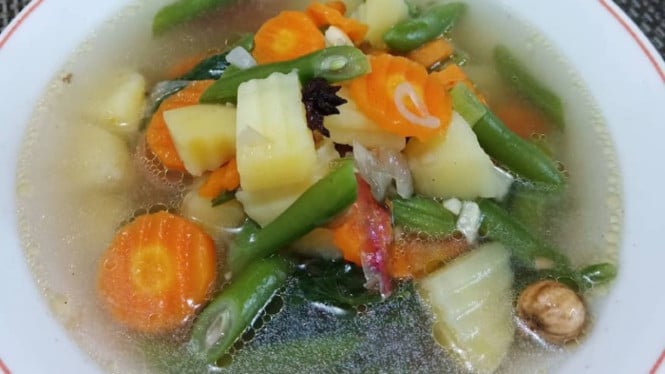 Resep Sayur Sop Sederhana, Murah Meriah dan Cocok untuk Menu Harian