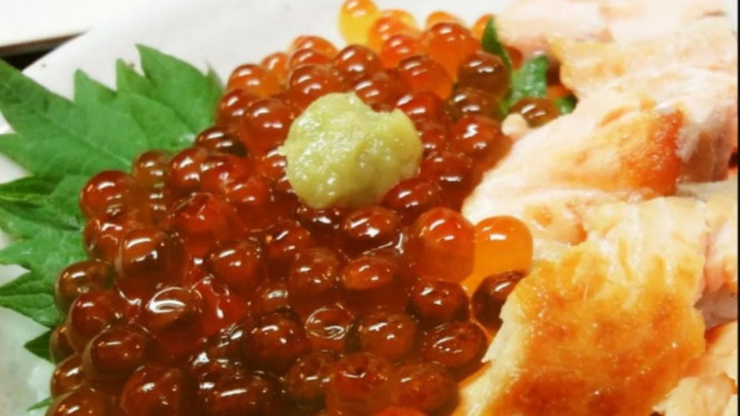 Ikura Don Jepang Mewahnya Bikin Hati Bahagia