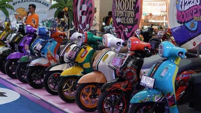 WOW! 40 Fazzio Hybrid Modif Kece Mejeng di Medan, Ada yang Bertema Kucing!