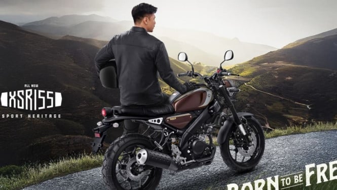 Yamaha XSR 155 Dapat Warna Baru! Metallic Brown dan Matte Silver Bikin ...