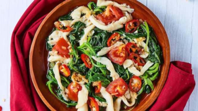 Tumis Bayam Jamur Tiram, Resep Masakan Sehat dan Bergizi yang Cocok ...