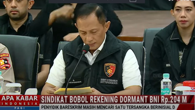 Bareskrim Polri Ungkap Sindikat Pembobolan Rekening Dorman Senilai Rp204 Miliar