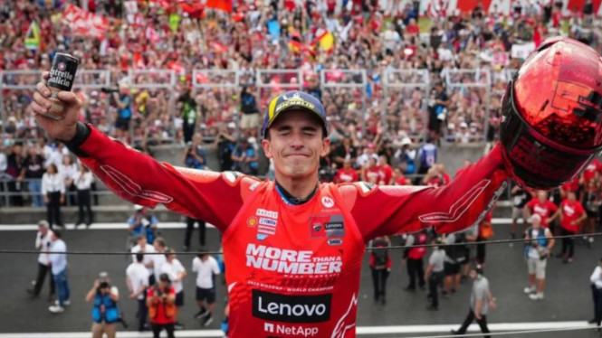 Marc Marquez Buka-bukaan Soal Valentino Rossi Jelang MotoGP Mandalika ...