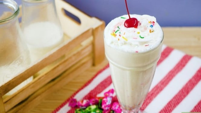 Milkshake Yogurt, Perpaduan Creamy dan Sehat dalam Satu Gelas