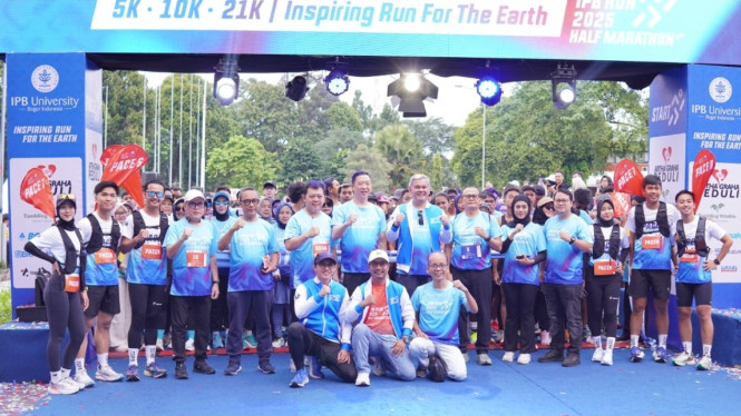 IPB Run 2025 Sukses Digelar: 4.000 Peserta Meriahkan Half Marathon ...