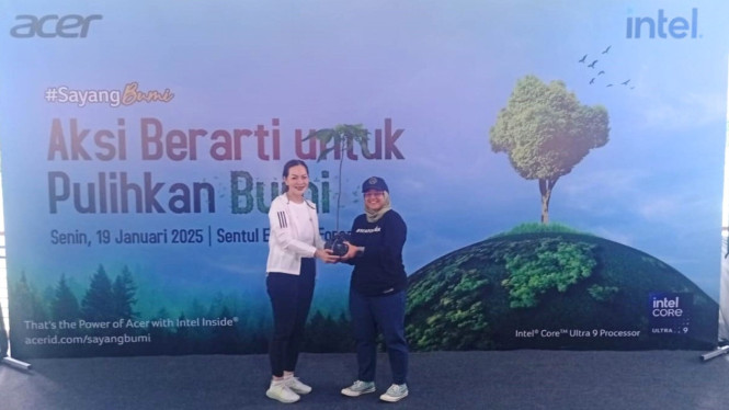 Gerakan Sayang Bumi, Acer Indonesia Tanam 2.000 Pohon di Sentul