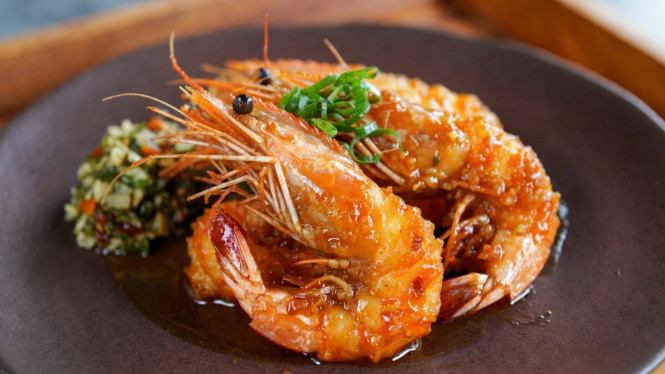 Resep Udang Goreng Terasi Sambal Embe Bali yang Gurihnya Pol