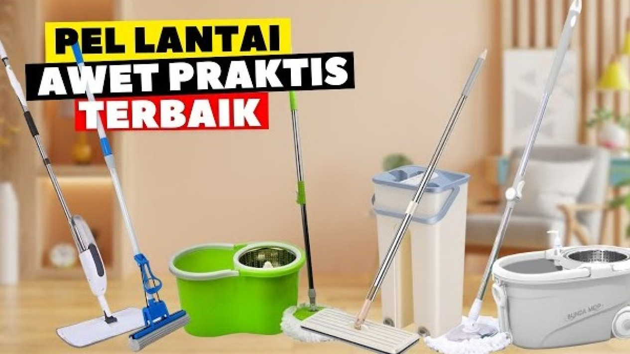 Foto Masih Repot Mengepel? 5 Rekomendasi Alat Pel Canggih Ini Bikin ...