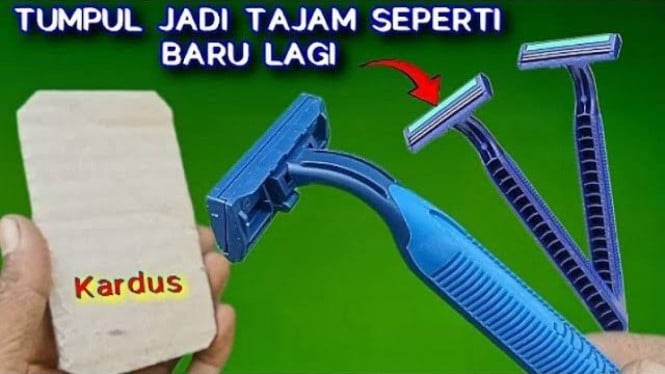 Pisau Cukur Tumpul? Jangan Dibuang Dulu! Pakai Trik Sederhana Ini Bikin ...