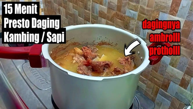 Daging Keras Terus? Coba Cara Presto 15 Menit Daging Lebih Cepat Lembut ...