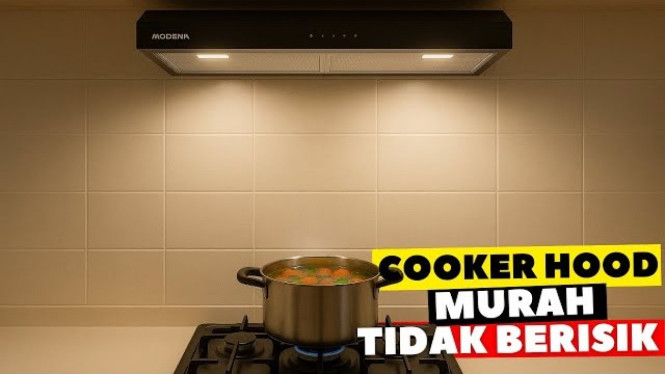 Dapur Selalu Bau dan Lengket? 4 Rekomendasi Cooker Hood Berkualitas Ini ...
