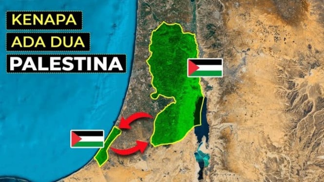 Kenapa Wilayah Palestina Bisa Terbagi Dua? Ini Jawabannya!