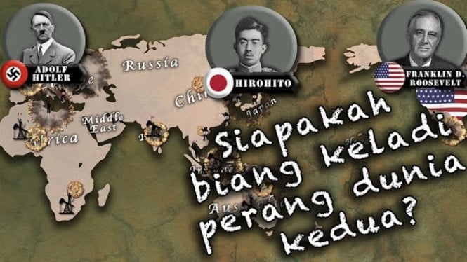Sejarah Perang Dunia Kedua Penuh Ambisi Hitler dan Kekuatan Besar Dunia