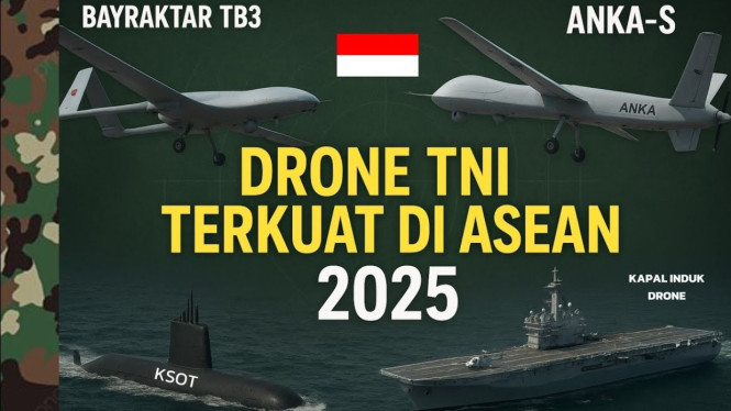 Indonesia Diam-diam Bangun Armada Drone Tempur, TNI Makin Canggih!