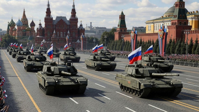 T-14 Armata Tank Futuristik Rusia dengan Menara Tanpa Awak!