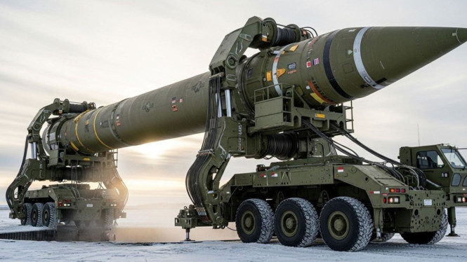 RS-28 Sarmat Satan 2, Rudal Rusia yang Bisa Hancurkan 10 Kota!