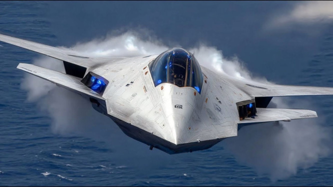 Pentagon Bocorkan Jet Tempur F-47 dengan Drone Wingman AI, Wow!