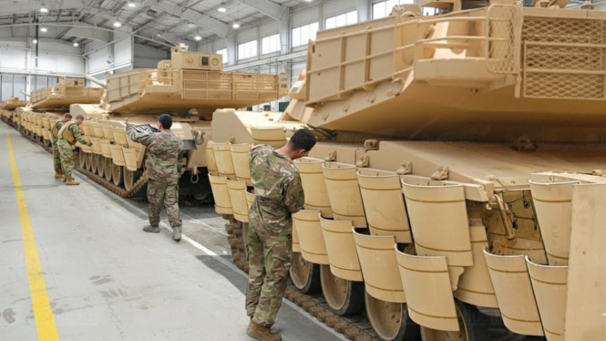 Tank M1 Abrams AS Terus Diupgrade, Tetap Tangguh di Medan Perang Modern!