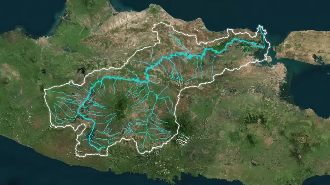 Bengawan Solo Sungai Terpanjang di Jawa, Mengalir 600 Km Melewati 12 ...