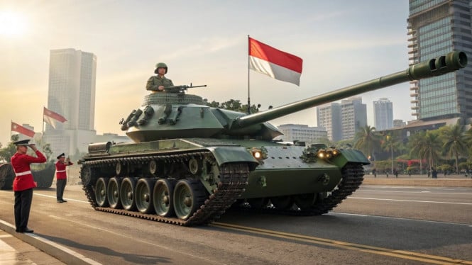 Tank AMX-13 Modifikasi Indonesia Karya PT Pindad Siap Tempur di Era Modern