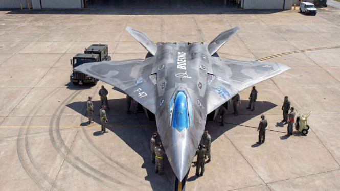 Boeing F-47 Jet Tempur Generasi Keenam AS Terbang 2028, Jangkauan ...
