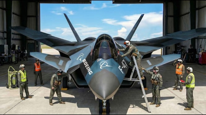 Boeing F-47 Jet Tempur Generasi Keenam AS Dikembangkan Sejak 2020 ...