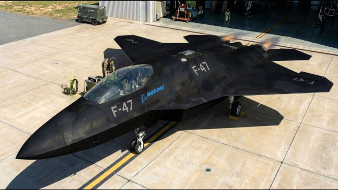 Boeing F-47 Generasi Keenam Terbang 2028, Bikin F-22 Raptor Terlihat Usang!