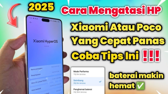 HP Xiaomi dan POCO Panas Terus? Segera Atasi Pakai Cara Ini, Tanpa ...