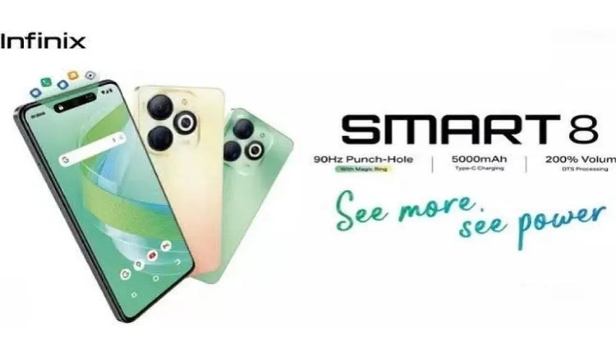 Infinix Smart 8, Rekomendasi Terbaik Untuk Low Entry, Cuma Rp. 1,4 Jutaan