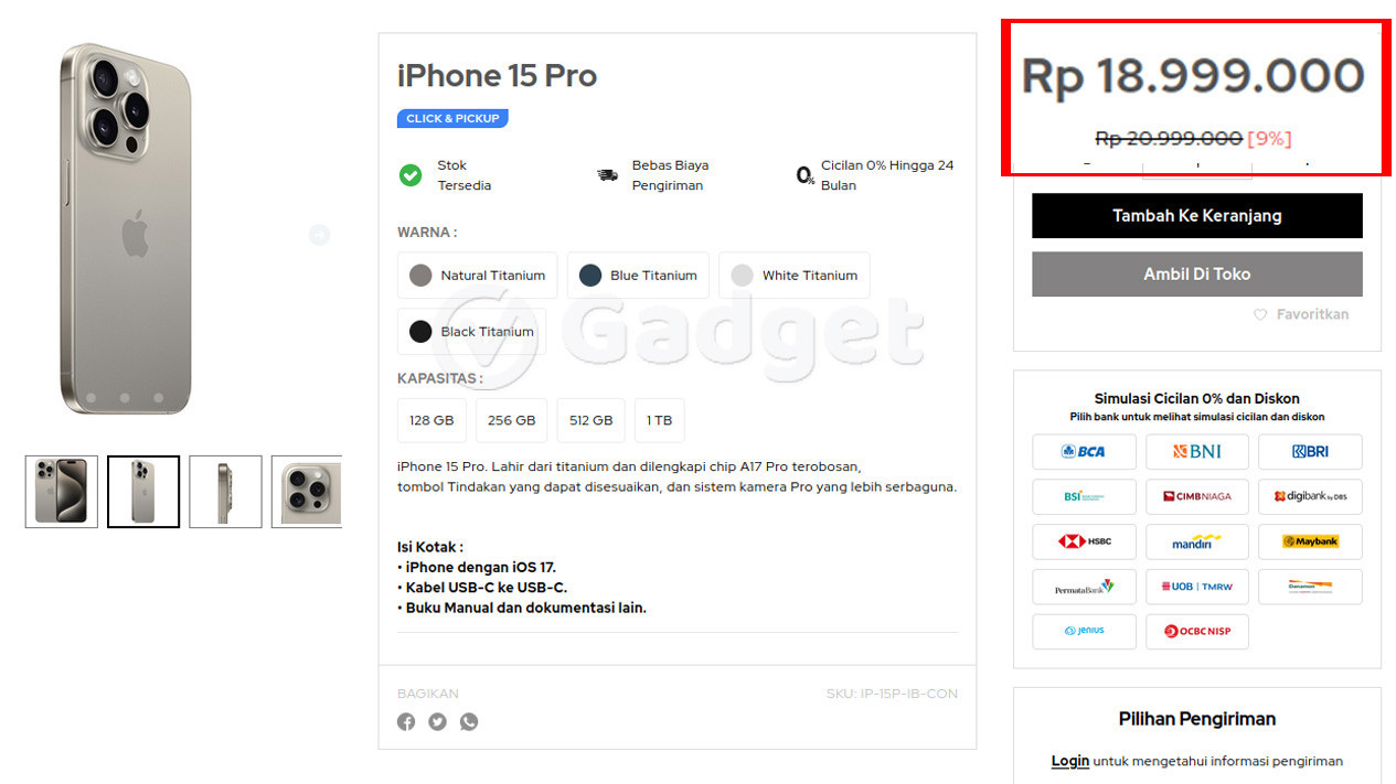iPhone 15 Kehilangan Daya Tarik, Apple Ambil Langkah Diskon Besar-besaran!