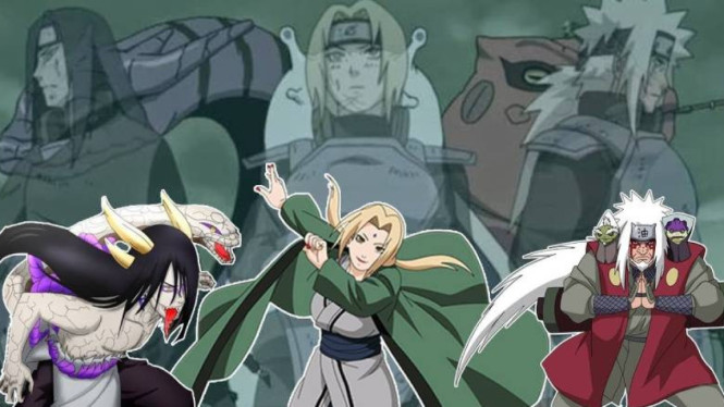 Fakta Unik dari Tiga Sannin Legendaris di Anime Naruto