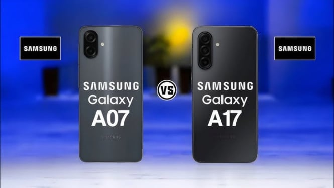 Beda Tipis tapi Penting! Samsung Galaxy A07 4G vs Galaxy A17 5G, Pilih yang Mana?