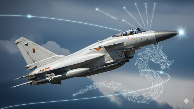 Terungkap! Rahasia J-10C, Pesawat Tempur China yang Disebut Bisa ...