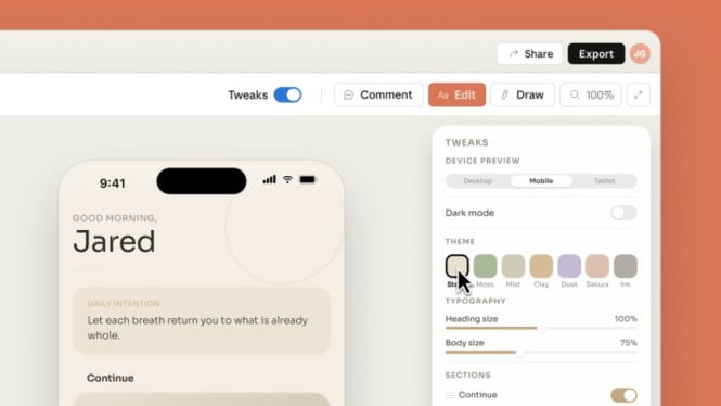 Anthropic Rilis Claude Design, AI Pembuat Visual Instan