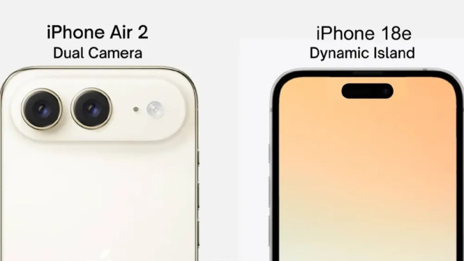 Bocoran iPhone Air 2 & iPhone 18e: Desain Baru, Kamera Ganda, Dynamic ...