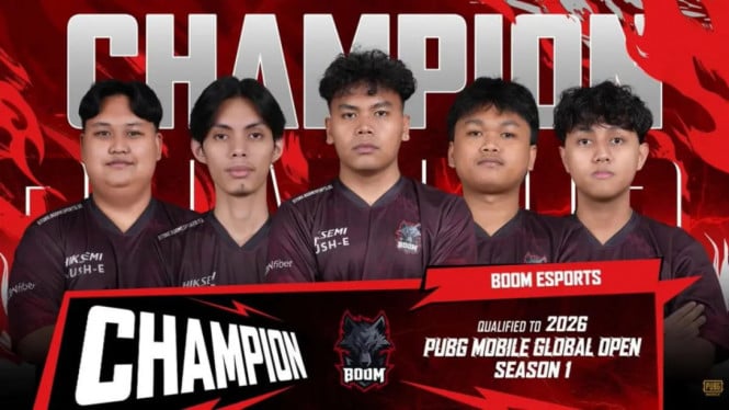 Boom Esports Juara PMIO 2026, Amankan Tiket PMGO S1!