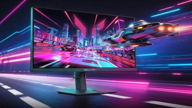Lenovo Lecoo Bellator Zhan 25Q, Monitor Gaming Compact dengan Refresh ...