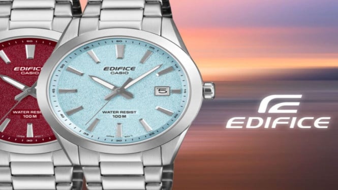 Casio Edifice EFV-160D Hadir dengan Dial Tekstur Kristal yang Elegan