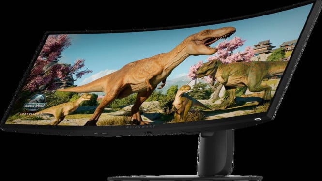 Dell Alienware AW3226DM dan AW3426DM: Monitor VA Panel Melengkung ...
