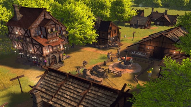 Game City Builder Abad Pertengahan Patron Diskon 80% di Steam