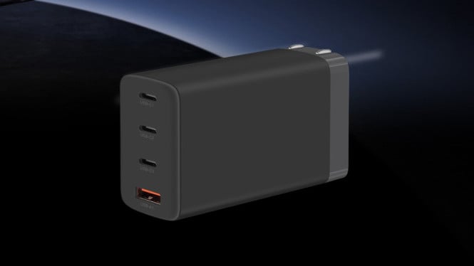 Asus Rilis Charger 100W Slim Dengan Empat Port Pengisian Daya