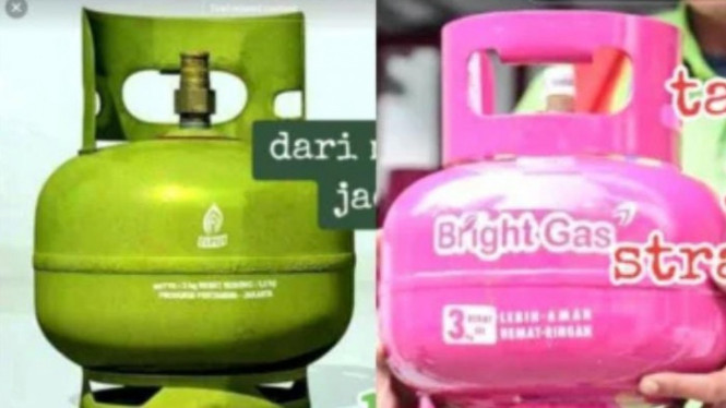 Heboh! Marak Tabung Bright Gas, Warga Sosmed Nanyain Gas Melon Ijo Kemana?