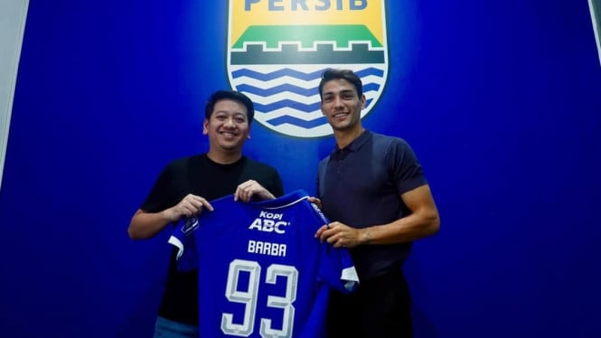 Bukan Sembarangan, Ini Makna Nomor 93 Federico Barba di Persib Bandung