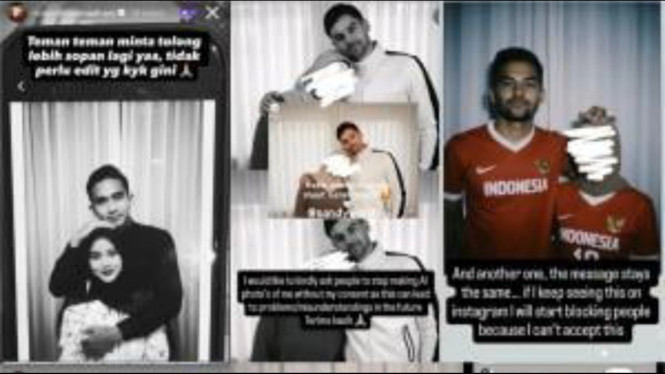 4 Pemain Timnas Indonesia Ngamuk Jadi Sasaran Foto AI Pose Dewasa