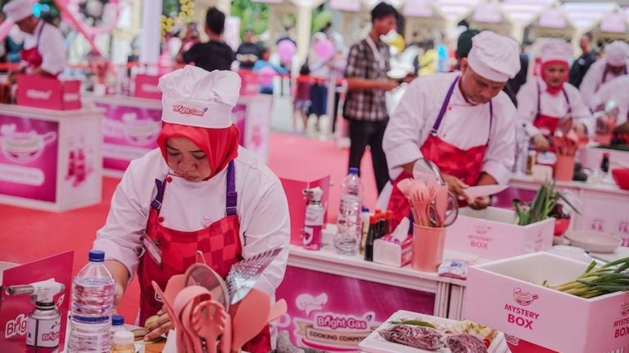 Foto Juara Bright Gas Cooking Competition 2025 Diumumkan Pertamina ...