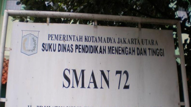 Ledakan Terjadi di SMAN 72 Kelapa Gading Jakarta Utara