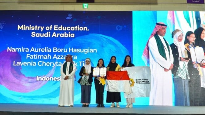 Tim Duta Siswa Indonesia Borong 3 Penghargaan di SIIF 2025 Seoul!