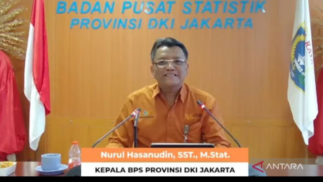 BPS Jakarta: Inflasi pada 2025 Terkendali di 2,63 persen