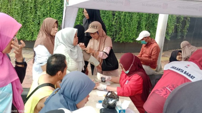 CFD Kembangan Jakbar Diserbu Warga, Flying Fox hingga Cek Kesehatan ...